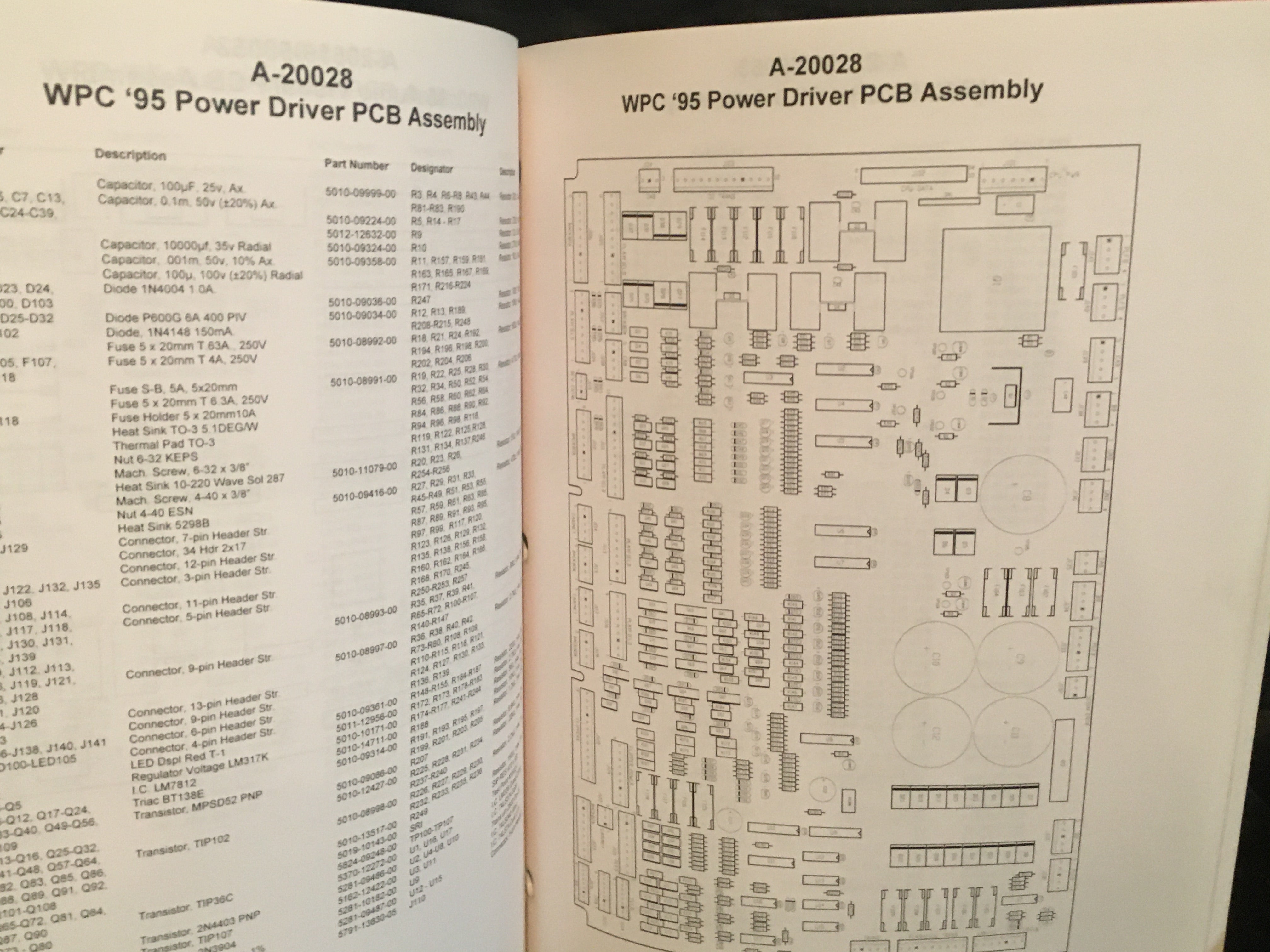 NBA Fastbreak - Bally - Pinball Operations Manual - Diagrams, Diagnost ...